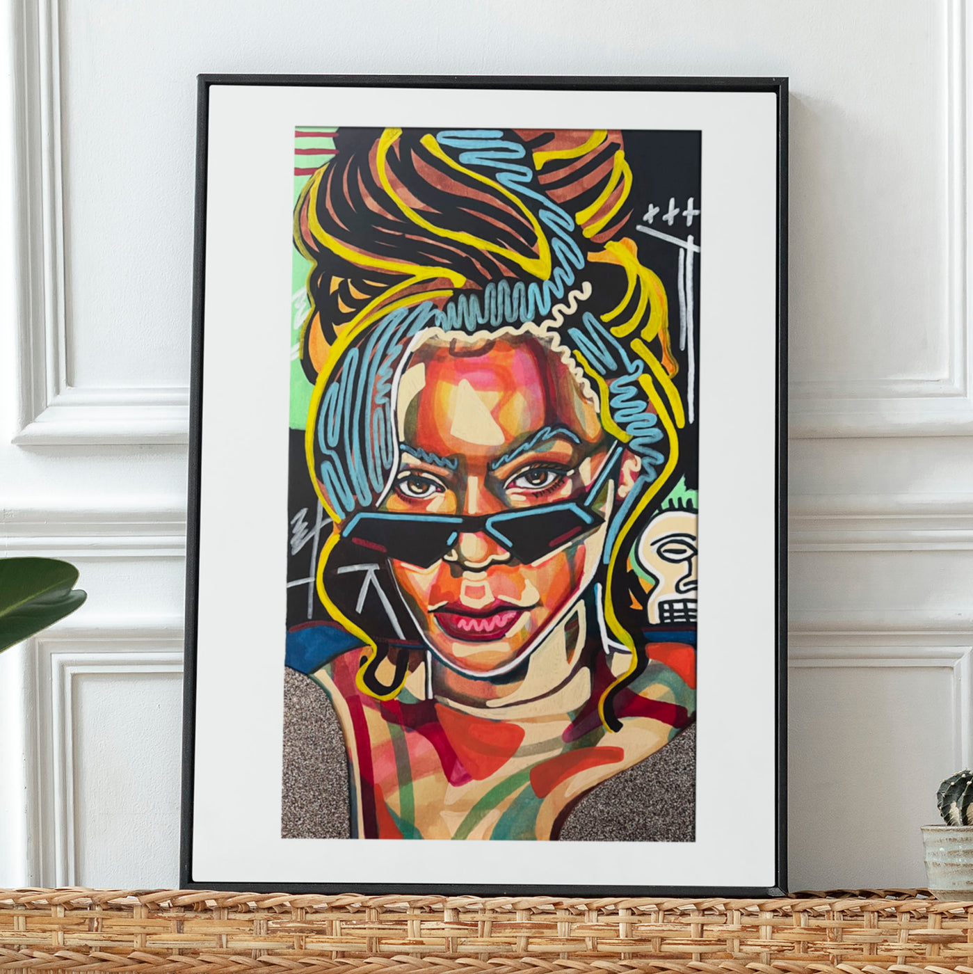 "Alien Superstar" Original Art Piece — DomoINK